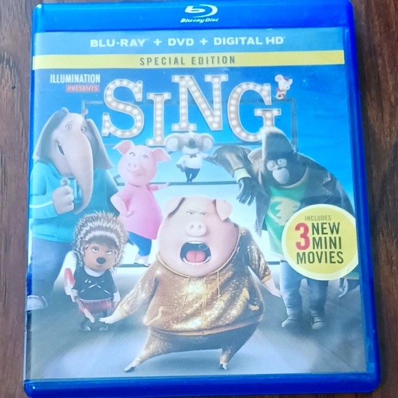 Universal | Media | Sing Special Edition On Bluray Dvd | Poshmark